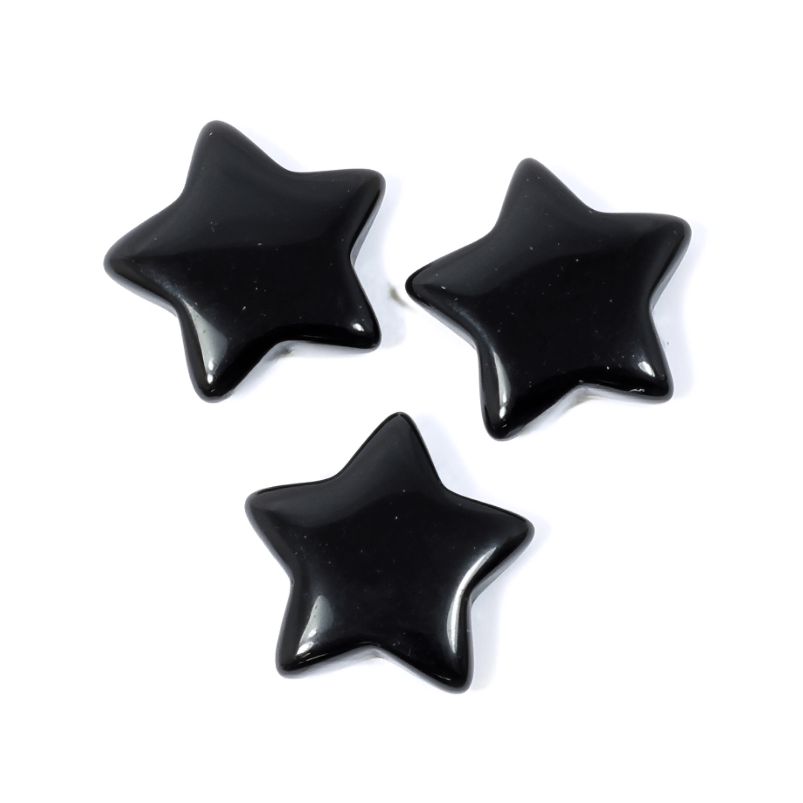 Healing Mini Star Crystal - Black Obsidian