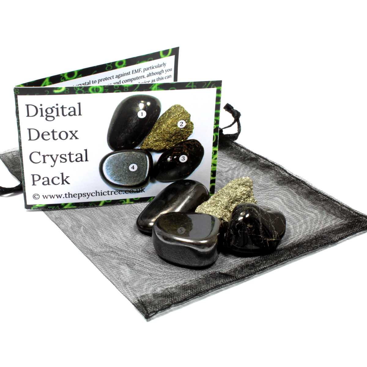 Digital Detox Healing Crystal Pack